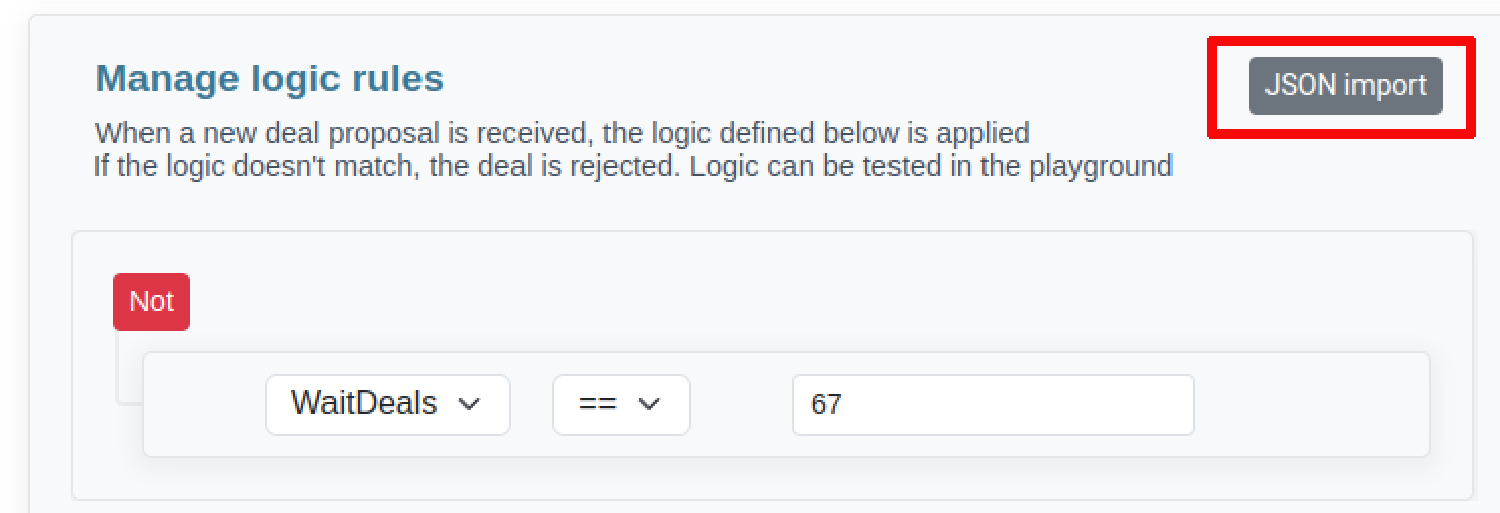Storage acceptance logic - CIDgravity documentation